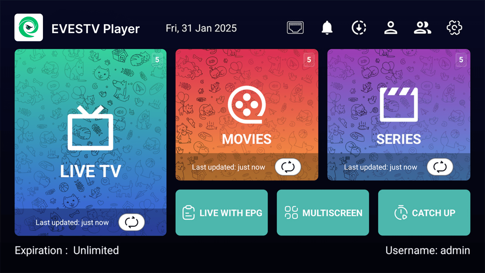 EVESTV Player